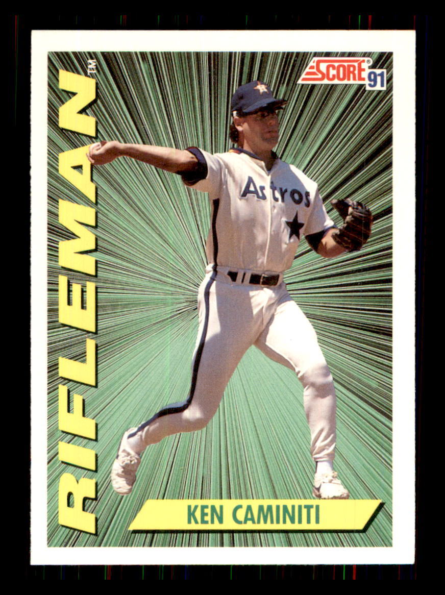 1991 Baseball Score Ken Caminiti Houston Astros #415 RIF | eBay