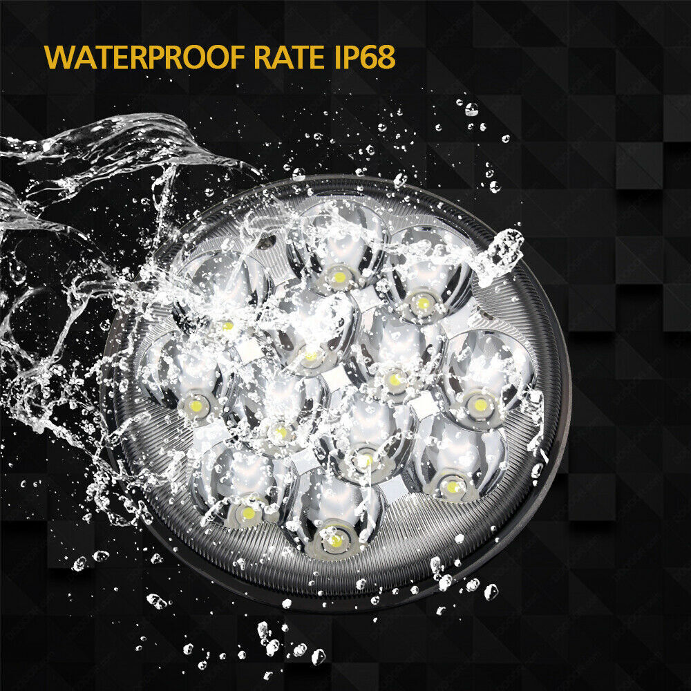 4pcs 5.75 5-3/4"inch Round LED Headlight For Holden HQ HK HT HX HZ HJ ...