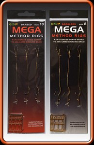 ESP Mega Method Ready Tied Rigs NEW Carp Fishing Rigs *All Sizes* | eBay