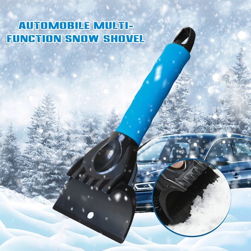 Vehicle Stainless Steel Snow Ice Scraper Windows and Windshields Shovel ...