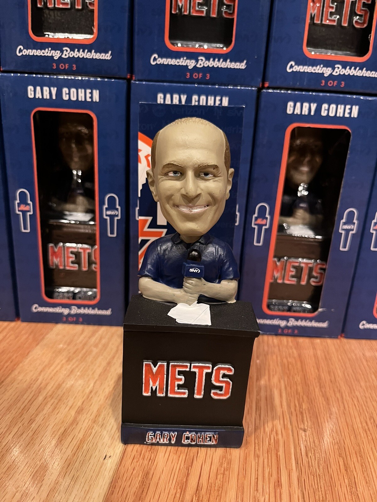 Gary Cohen 3of3 Announcer GKR Bobblehead SGA 9/17/2022 New York Mets ...