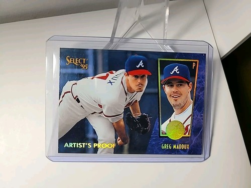 1995 Score Select ARTIST'S PROOF Greg Maddux | eBay
