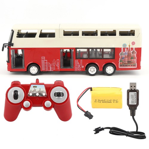 E640-003 1/18 2.4G Double-Decker RC Bus Toy Child Remote Control DIY Model_new 7412624471853 ...