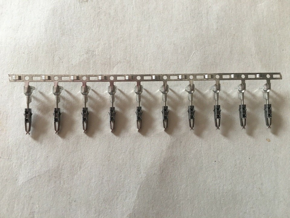 10x Genuine TE Connectivity AMP 969005-2 Micro Timer 2 Socket Terminal ...