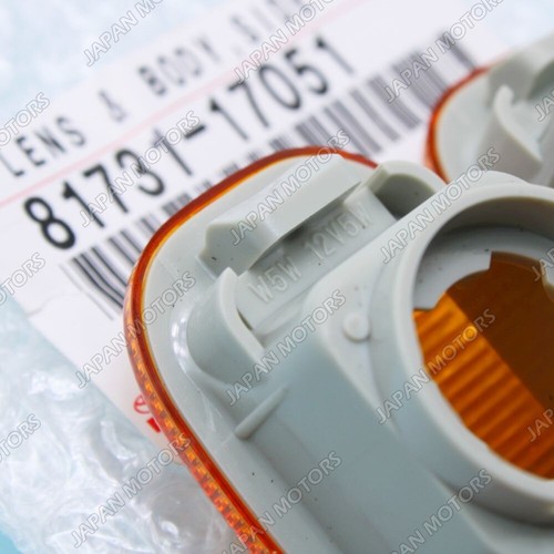 Genuine JDM Toyota MR2 SUPRA CELICA Amber Sidemarker Signal Lamps-2pc ...