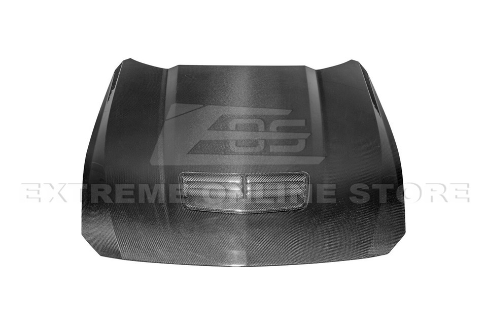 For 24-Up Ford Mustang S650 Factory CARBON FIBER Front Bumper Hood ...