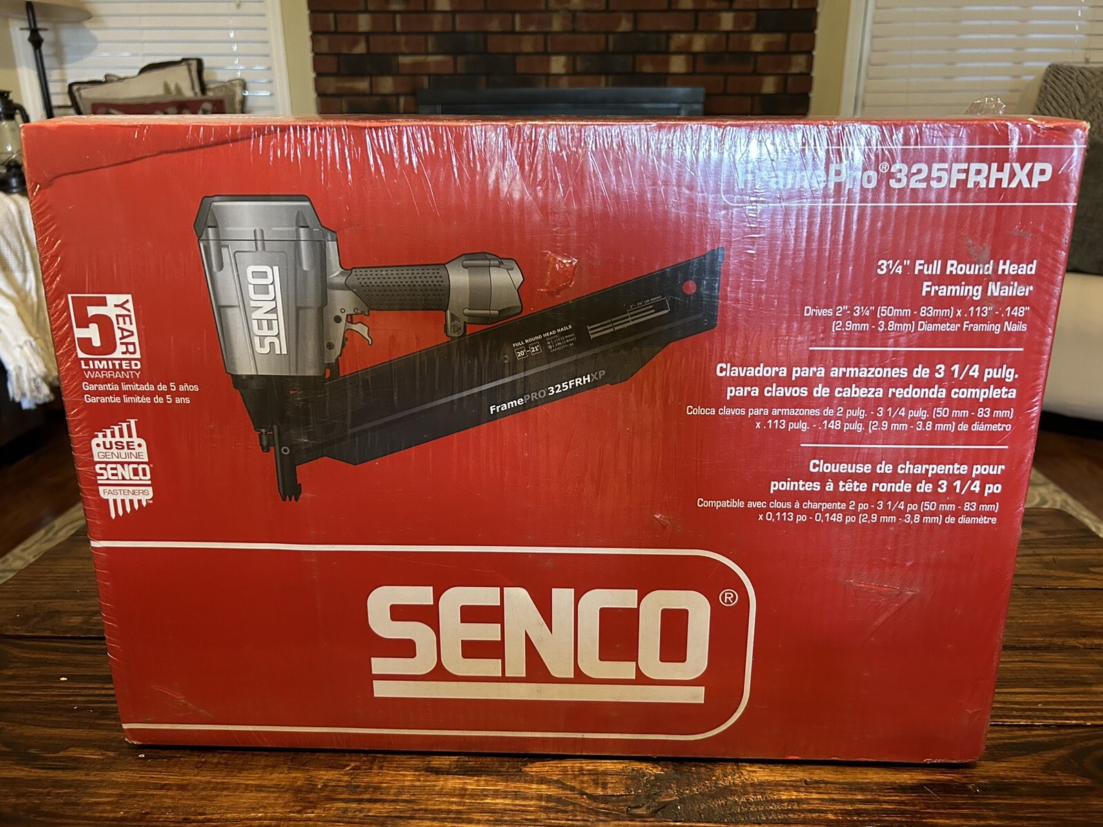 Senco FramePro 325FRHXP 20° 3 1/4 in Full Round Head Framing Nailer ...