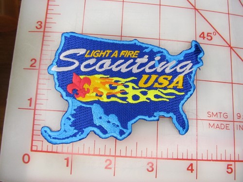 Light A Fire SCOUTING collectible patch (b29) | eBay