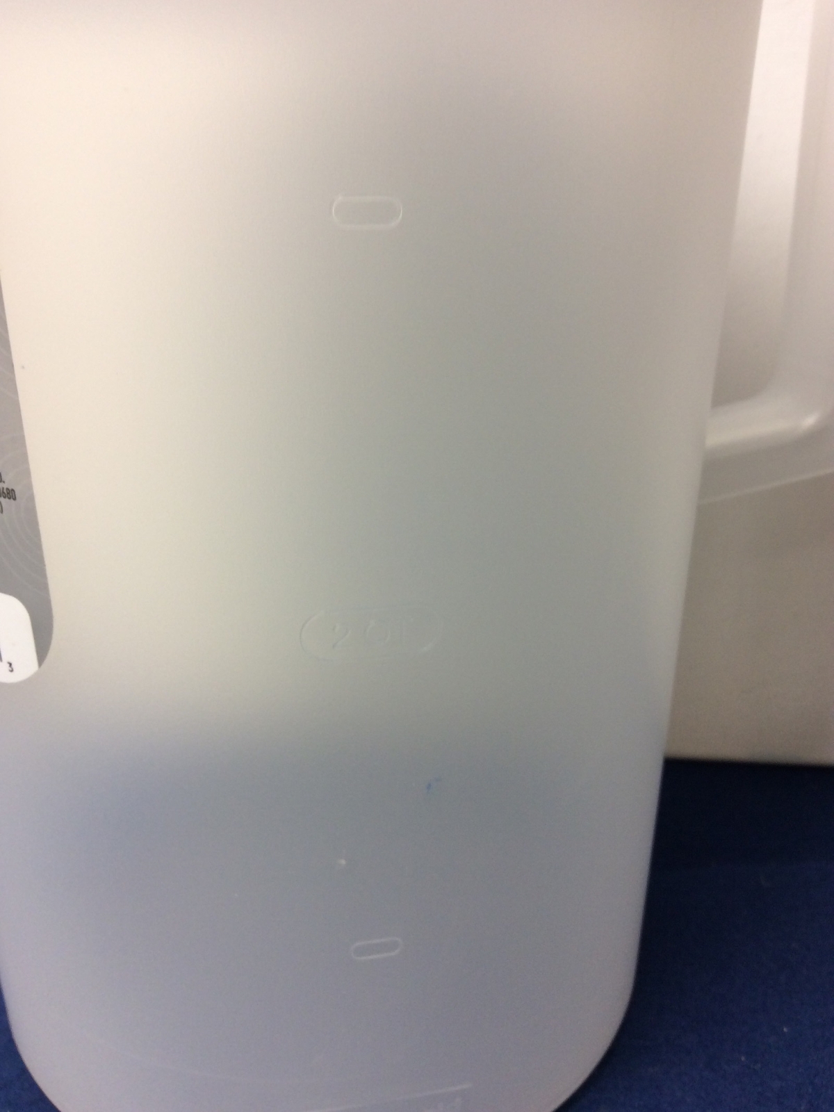 Rubbermaid Simply Pour 1 Gallon Container Clear with White Lid 11.25 ...