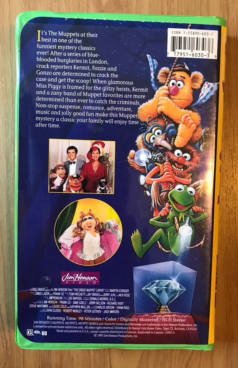 The Great Muppet Caper Dvd Ebay