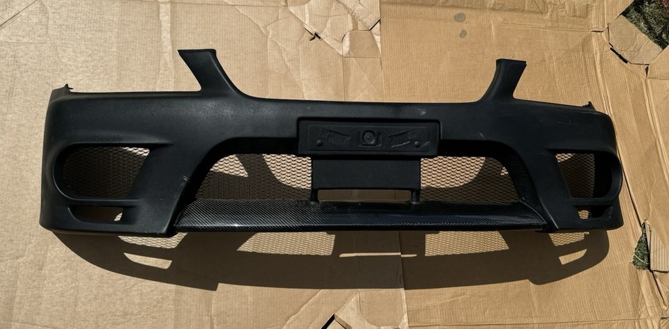 TRD V1 Style Front Bumper FRP W/ CF Center Lip Altezza / IS300 | eBay