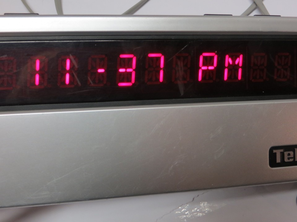 Telnote TL-1215 Caller ID Clock Desk Top Red LED Display Unit ONLY | eBay