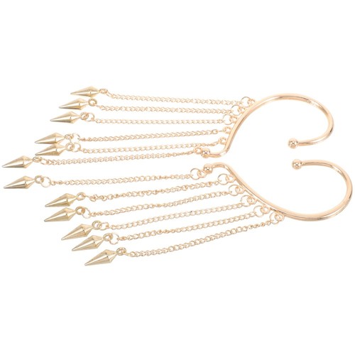 Bullet Head Ear Hook Miss Cuffs for Non Pierced Ears Earrings Women | eBay