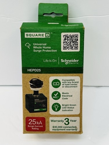 Square D by Schneider Electric HEPD25 Home Electronics Protective ...