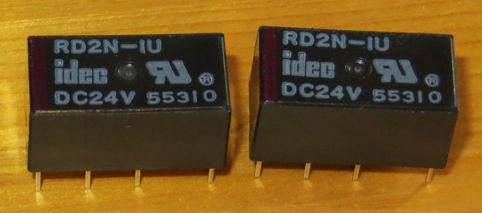 Lot of 5 IDEC 24V DIP Relay RD2N-1U FIXED SHIPPING! US SELLER | eBay