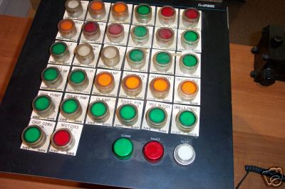 35 BUTTON ALLEN BRADLEY REDI PANEL 120/240 VAC | eBay