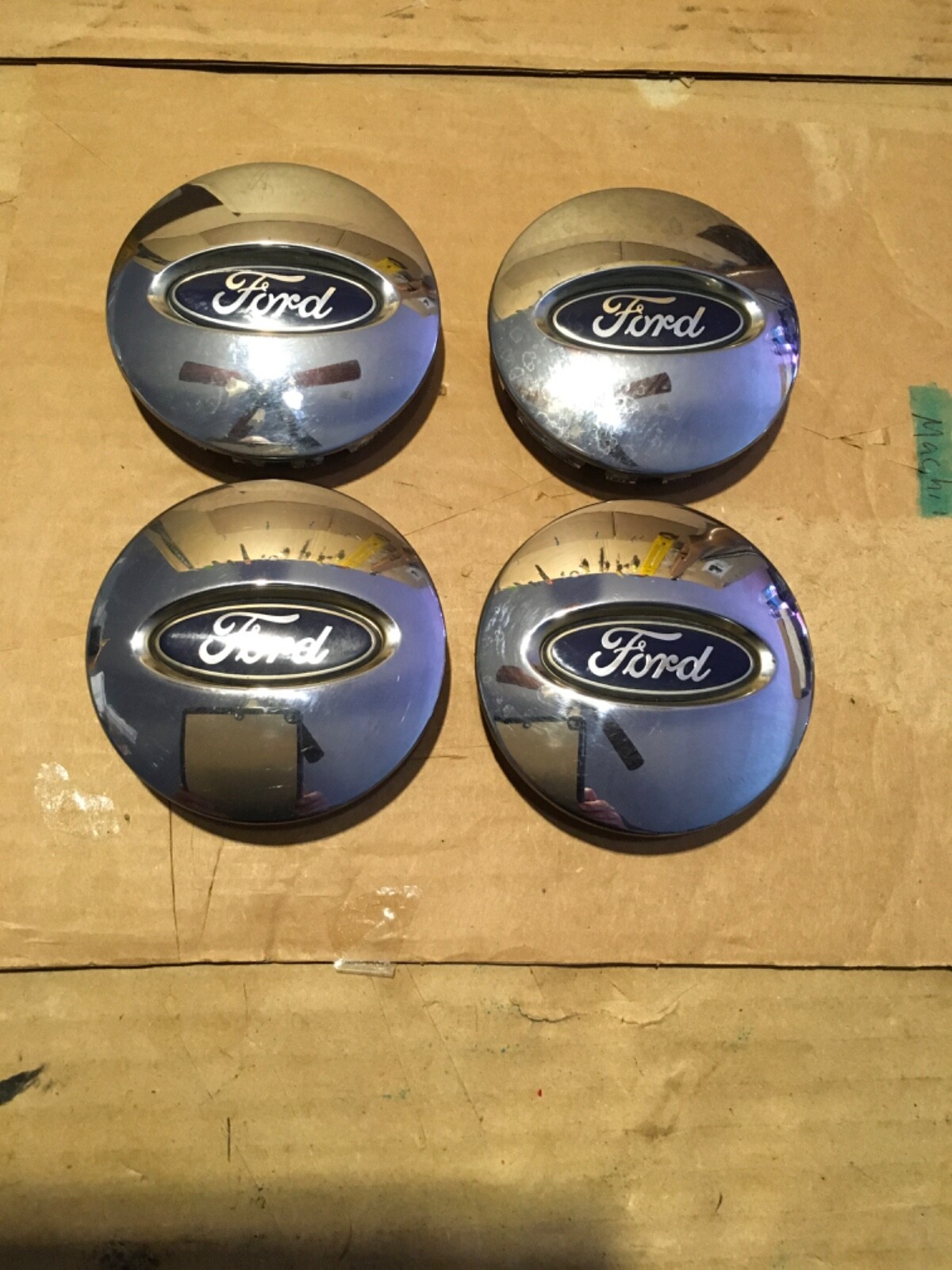 Ford Center Caps Hubcaps F150 Expedition 7l14-1a096 Wheel OEM Set for ...