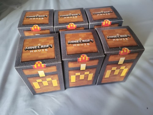 2025 McDonald’s A Minecraft Movie Toys FULL SET OF 6, CODES & BOX ...