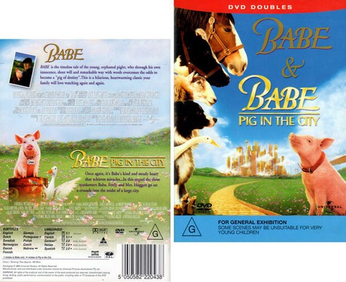 'Babe' + 'Babe Pig in The City' - Magda Szubanski, James Cromwell - 2 ...