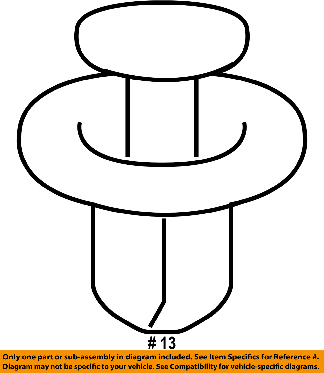 TOYOTA OEM Rear Bumper-Bumper Cover Upper Clip 9046706165C0 | eBay