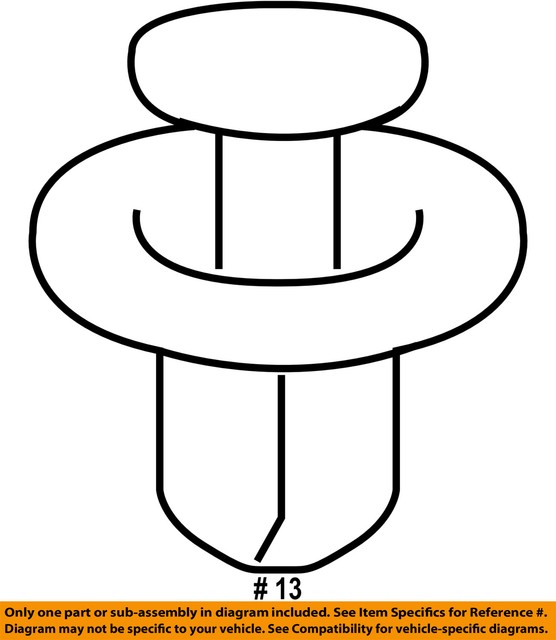 Toyota OEM Rear Bumper-bumper Cover Upper Clip 9046706165c0 for sale ...