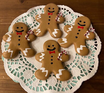 Fake Gingerbread Men Cookies | eBay
