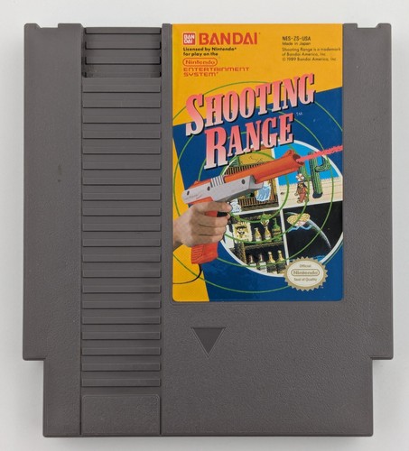 AUTHENTIC ~ TESTED ~ Shooting Range Nintendo NES ~ FAST FREE SHIPPING ...