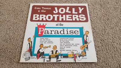Gene Thomas & The Jolly Brothers at The Hit Parade Vinyl Record Lp ...