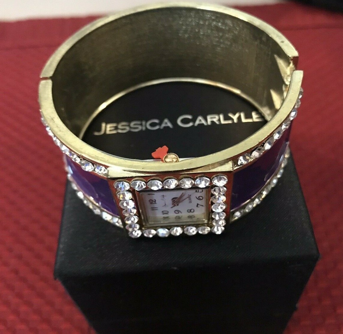 Jessica Carlyle Ladies Hinged Cuff Watch | eBay