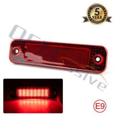 For Ford Transit MK7- LED UPGRADE Rear 3RD Tail Brake Light Stop Lamp ...