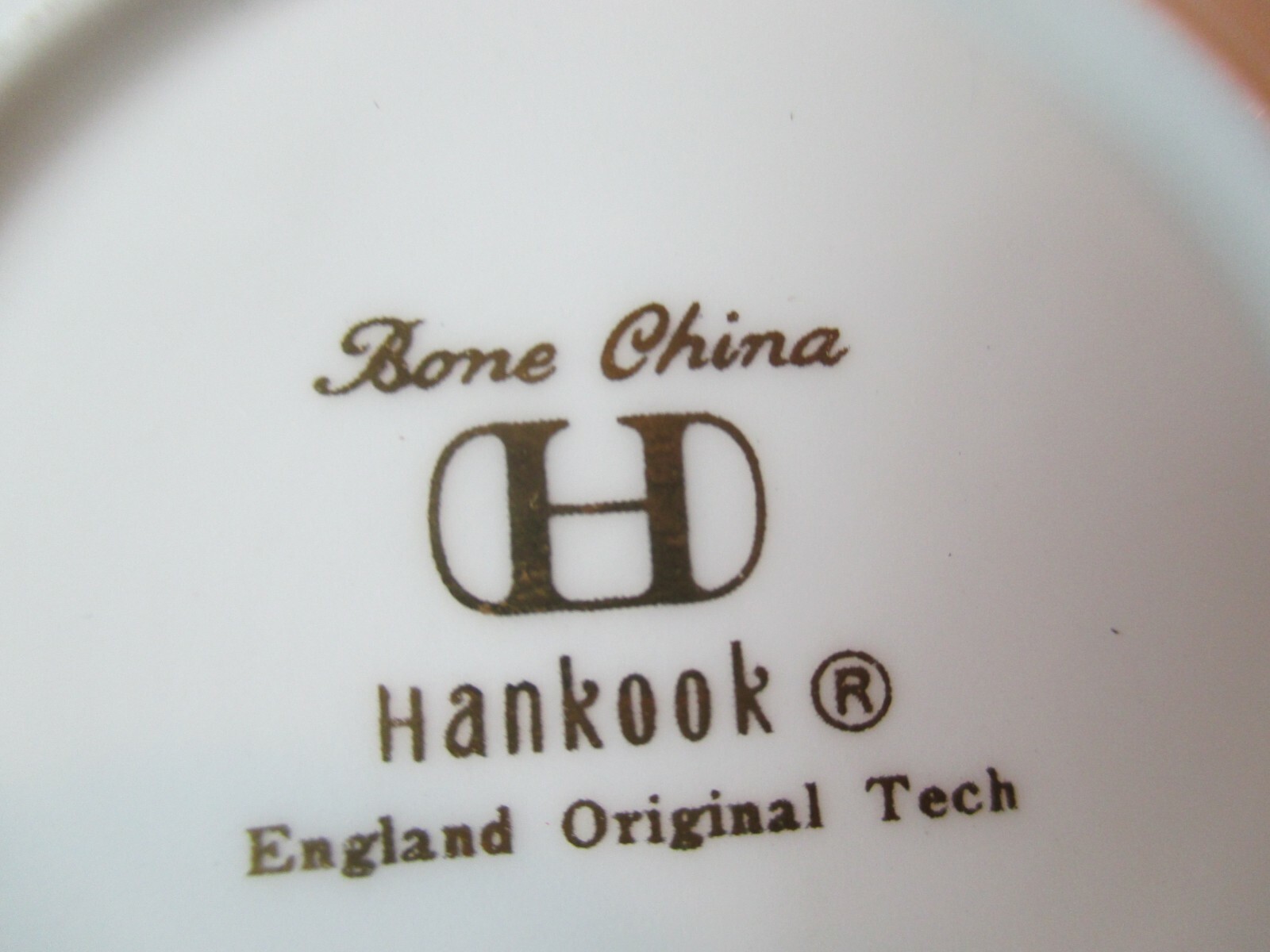 HANKOOK BONE CHINA ENGLAND ORIGIANL TECH 6 DEMITASSE CUPS & SAUCERS | eBay