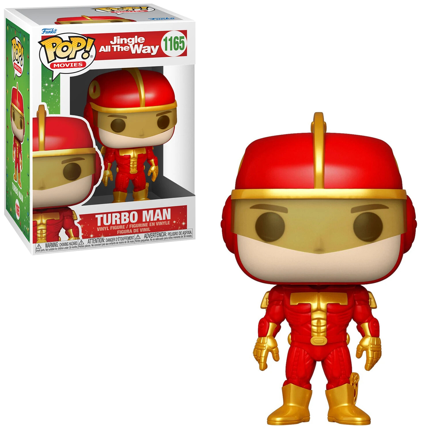 Funko Pop! Movies #1165 Jingle All the Way Turbo Man Vinyl Figure