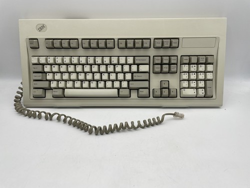 IBM Model M Clicky Vintage Mechanical Keyboard 1392595 RJ45 April 1991 ...
