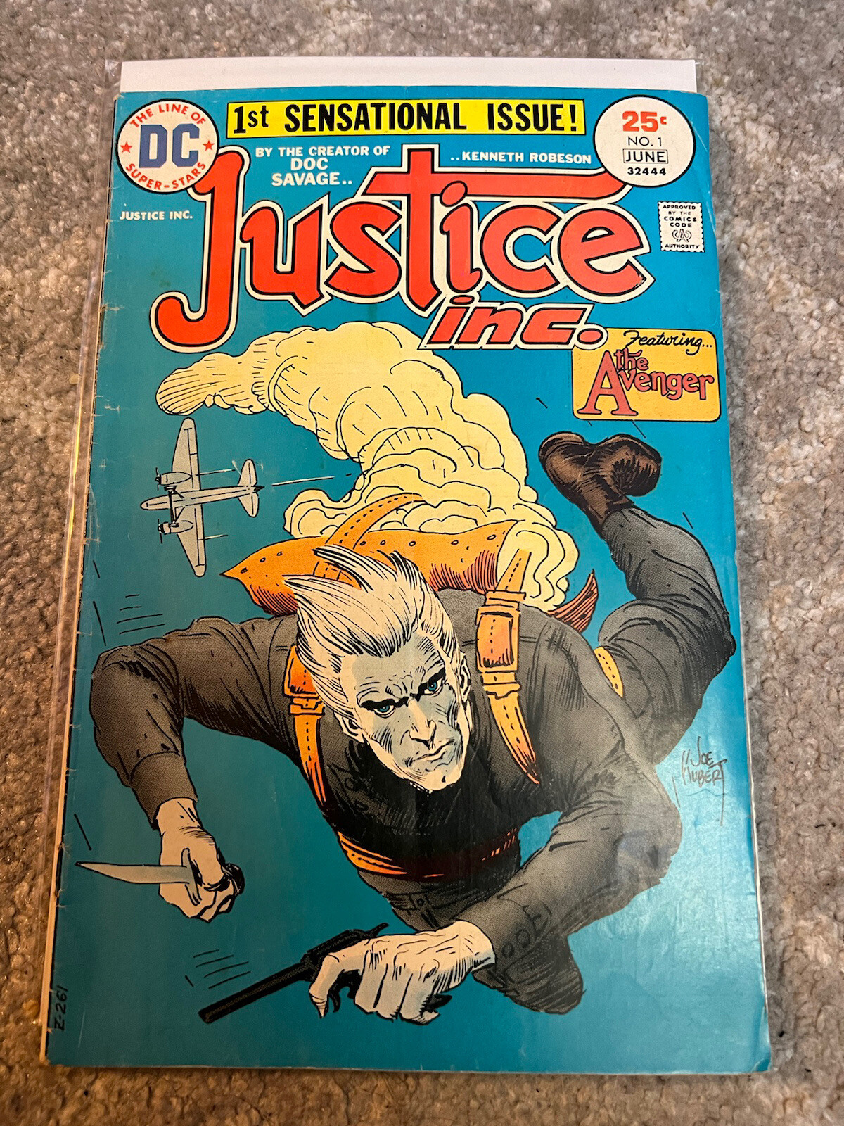 Vintage DC Comics Justice Inc #1 1st App The Avenger Richard Benson ...