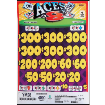 NEW pull tickets ACES 8 - Instant Tabs Collectibles | eBay
