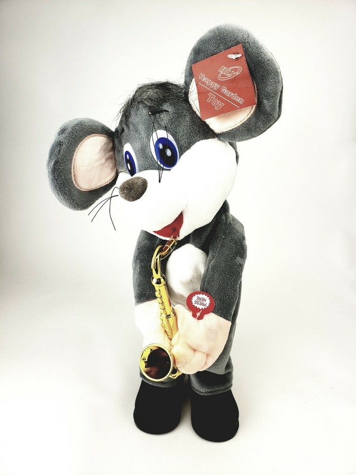 Plush Sax Rat, Music Toy for Kids w/ Three Melodies, Musician Mouse ...