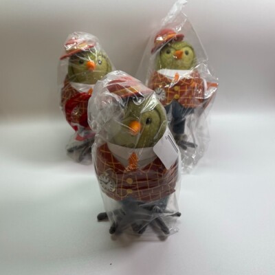3 X Fall Harvest Featherly Friends Oats Figurine Target 2023 Hyde & Eek ...