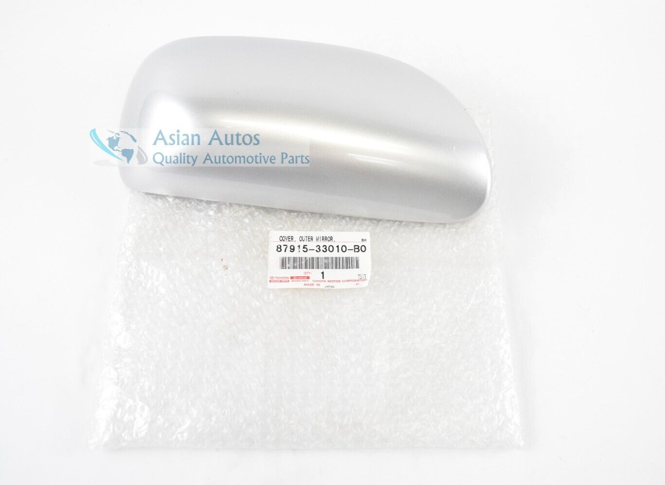Genuine Toyota Outer Mirror Cover Right / Passenger Side 8791533010B0 ...
