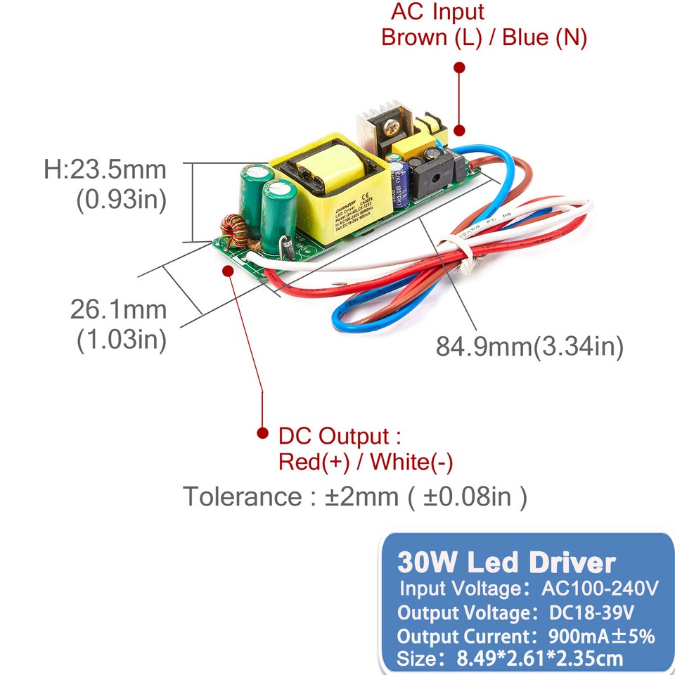 300Ma 450Ma 600Ma 900Ma 1500Ma Constant Current High Power Supply Cob ...