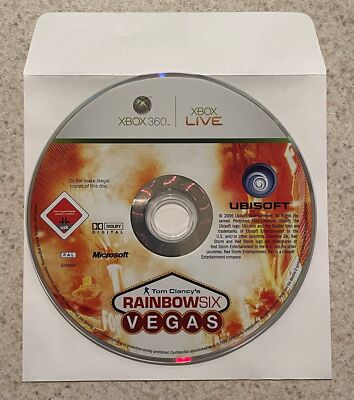 Microsoft Xbox 360 - 2004 Tom Clancy's Rainbow Six Vegas - Video Game ...
