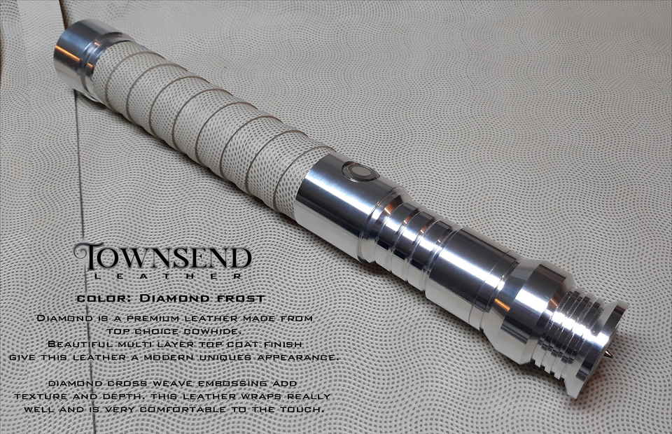 LEATHER WRAPS GENUINE COWHIDE 4FT. LIGHT SABER HILT WRAP, AXE, KNIFE ...