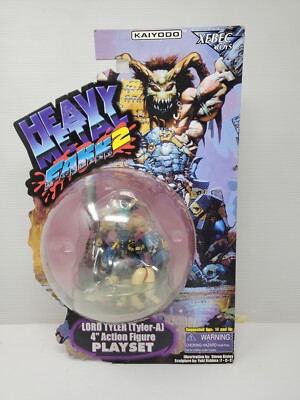 Heavy Metal FAKK2 Lord Tyler [Tyler-A] 4" Action Figure Playset Kaiyodo ...
