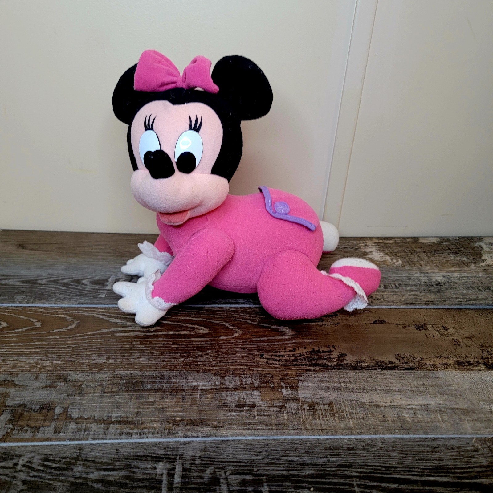 Vintage Mattel Disney 1995 Baby Touch N Crawl Crawling Electronic ...