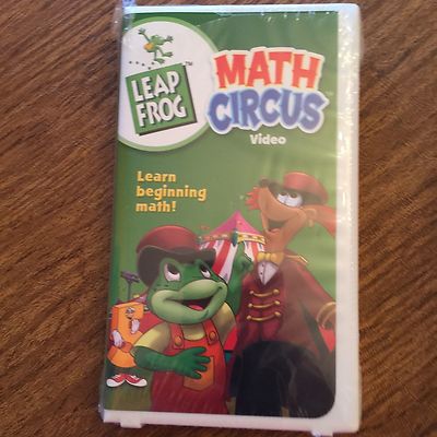 Leap Frog VHS MATH CIRCUS NIP | eBay
