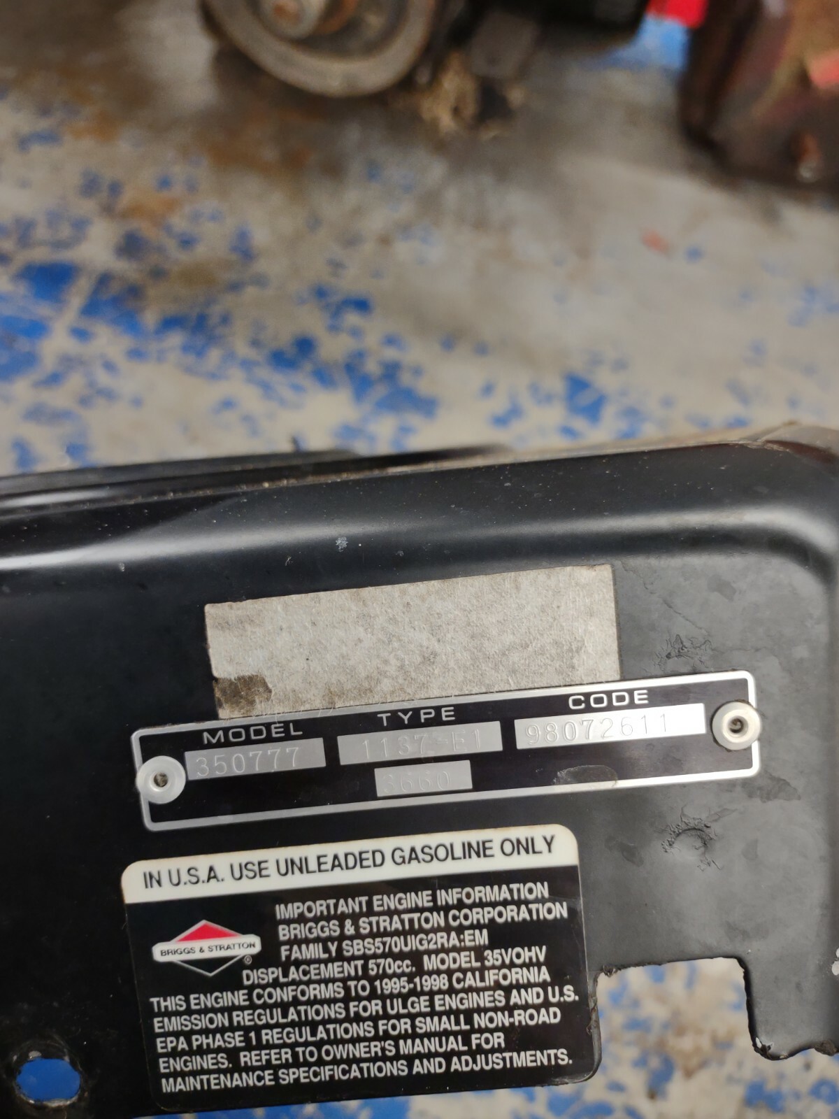 Briggs And Stratton 18hp Vanguard Vertical Shaft Shroud John Deere | eBay