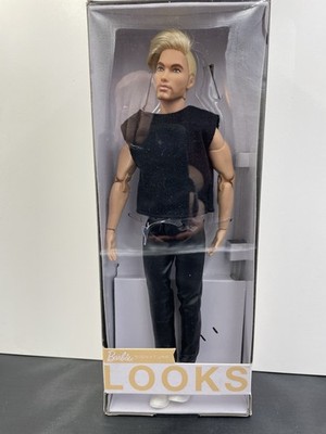 Barbie Signatue Looks Model #5 Ken Doll Blonde Hair Made To Move Body ...