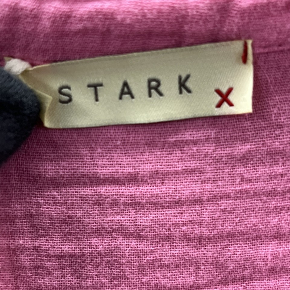STARK X Blouse 100% Cotton Size L Pink Oversized D0127349 | eBay
