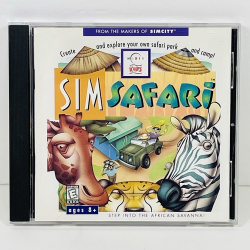 SimSafari 1998 PC CD-ROM Video Game with instruction manual | eBay