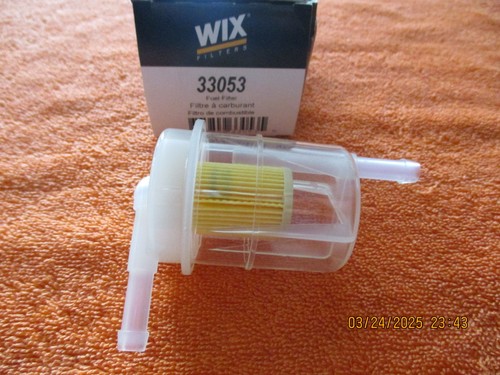 MGB WIX IN-LINE FUEL FILTER, 90 DEGREE, P/N 33053, MGB 1977t0 1980 -NEW ...