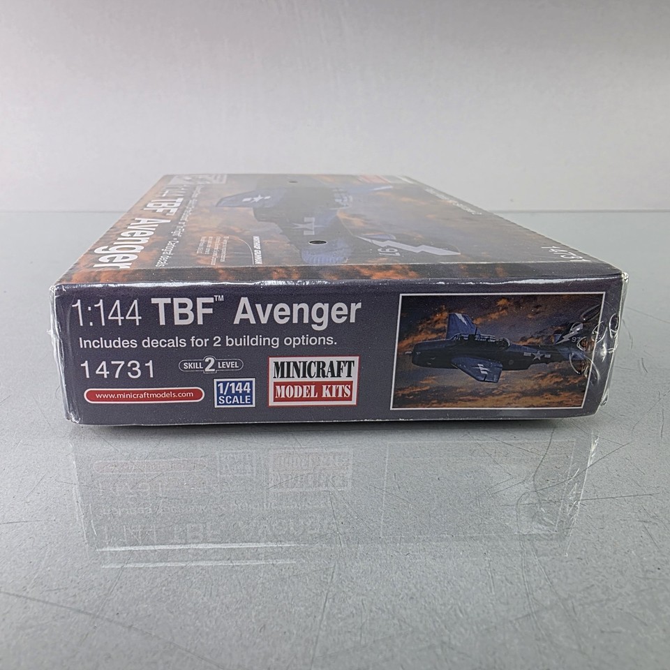 Minicraft 14731 1:144 TBF Avenger Model Kit US Navy SEALED | eBay